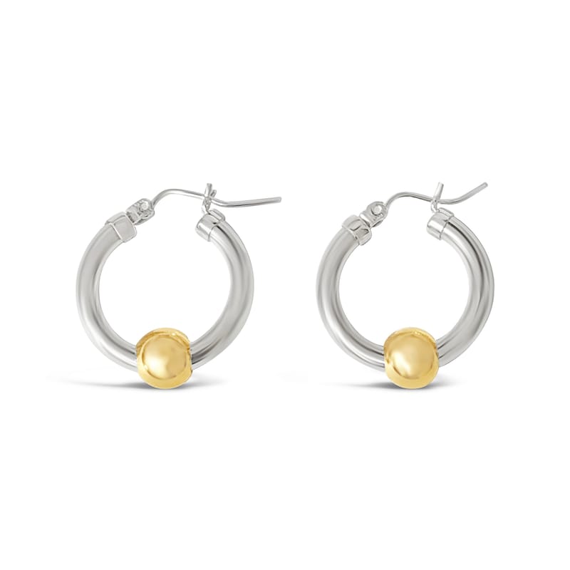 Gold Mini Ball Earrings - Etsy