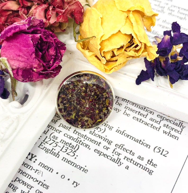 Tie Tack Tie Pin Memorial Dried Flower Lapel Pin From - Etsy