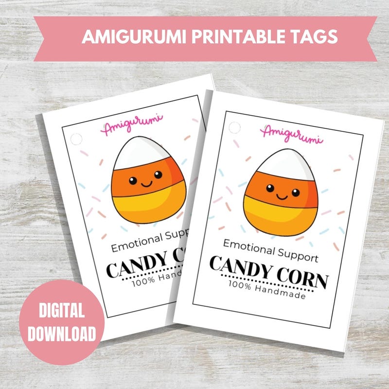 Candy Corn Printable - Etsy