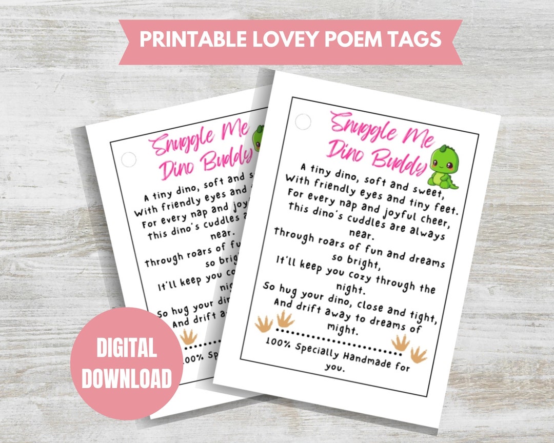 Amigurumi Crochet Product Tags Printable PDF Tags Printable Plushie ...