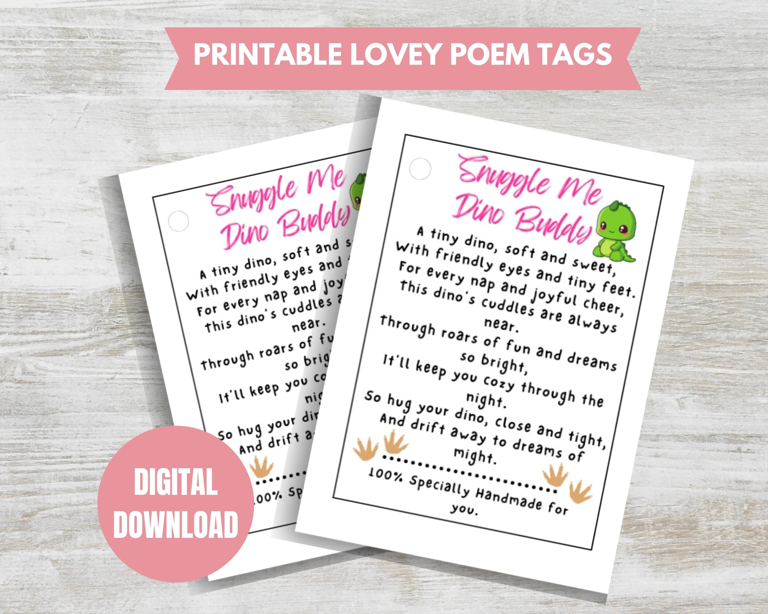 Amigurumi Crochet Product Tags Printable PDF Tags Printable Plushie ...