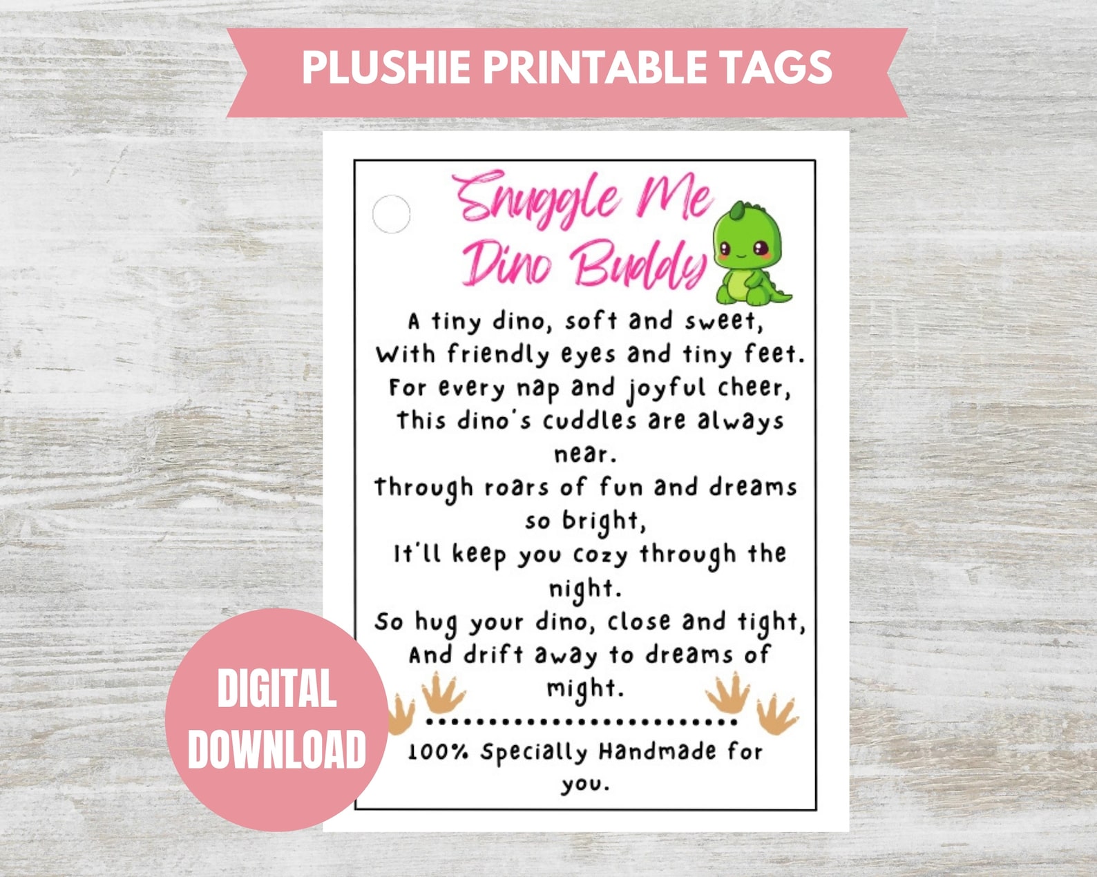 Amigurumi Crochet Product Tags Printable PDF Tags Printable Plushie ...