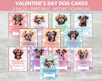 Pet Themed Printable Valentine's Day Cards - Etsy