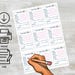 Printable Yarn Tags, PDF Printable Yarn Labels, Organized Yarn Tags ...