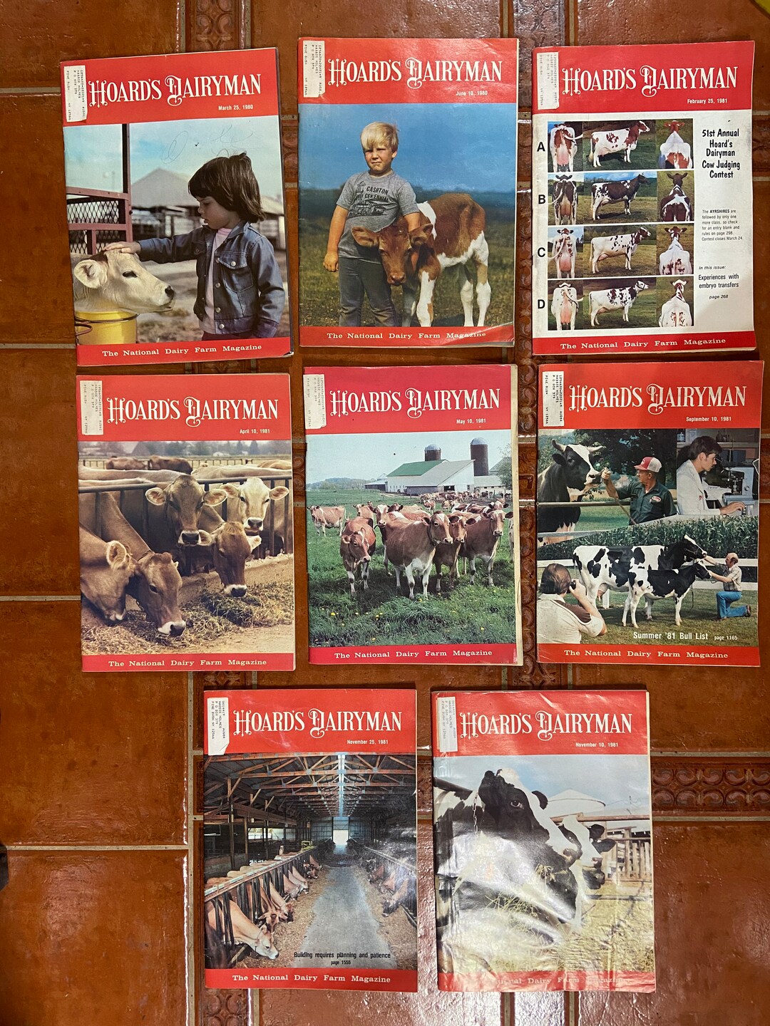 1980s Hoards Dairyman Magazines - Etsy