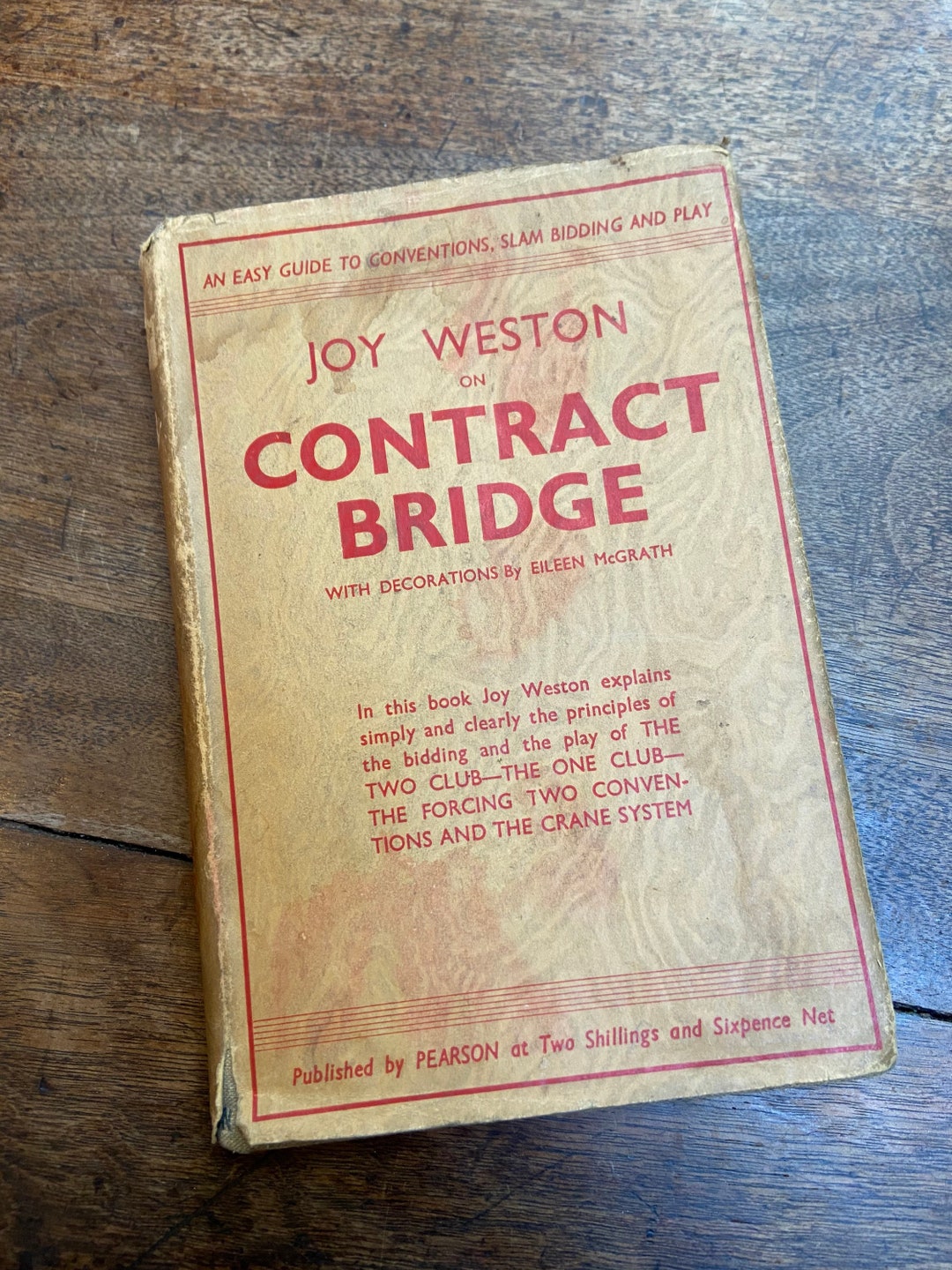 1938 Joy Weston on Contract Bridge - Etsy