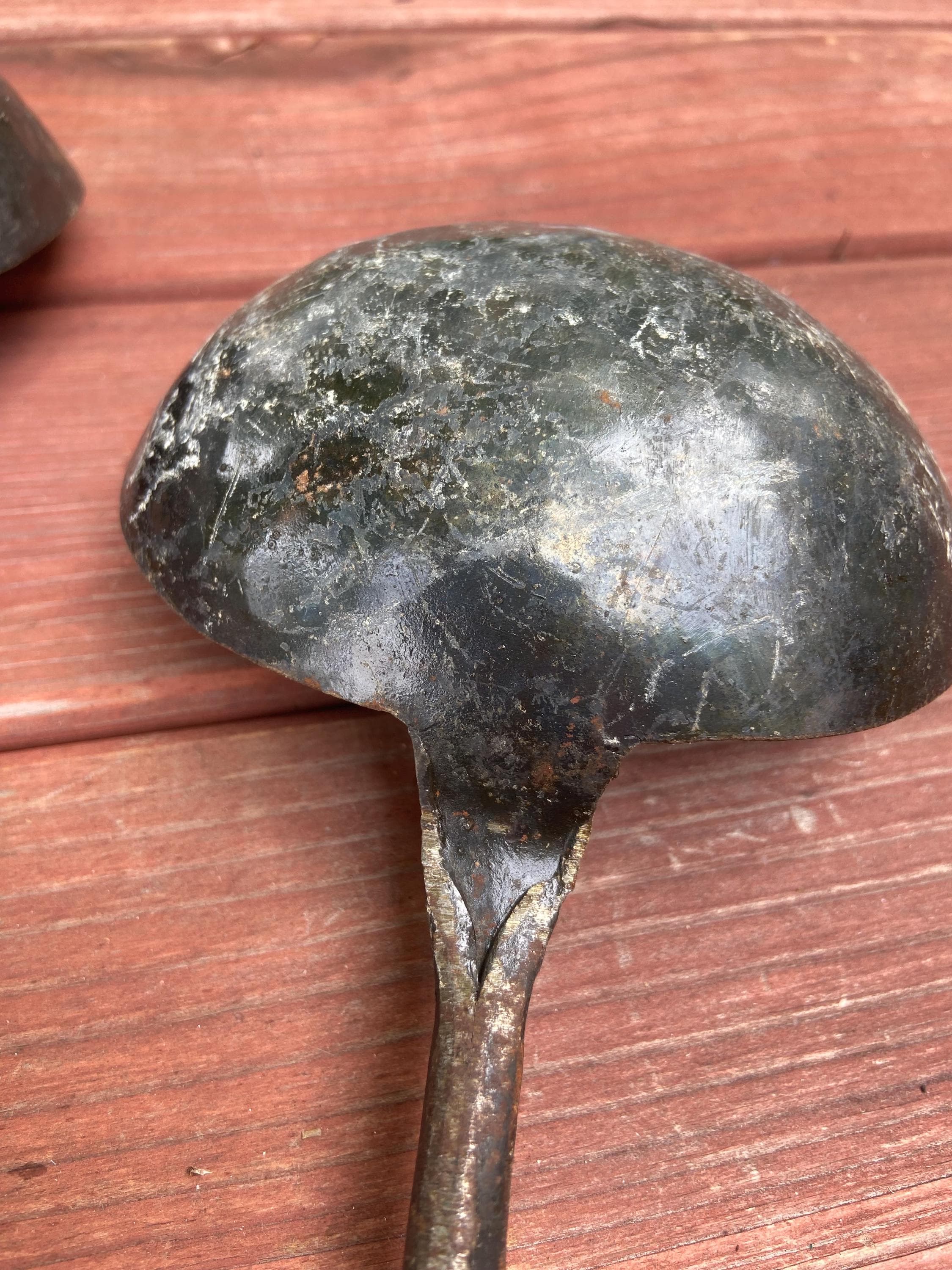Vintage Hand Forged Steel Rustic Ladle - Etsy