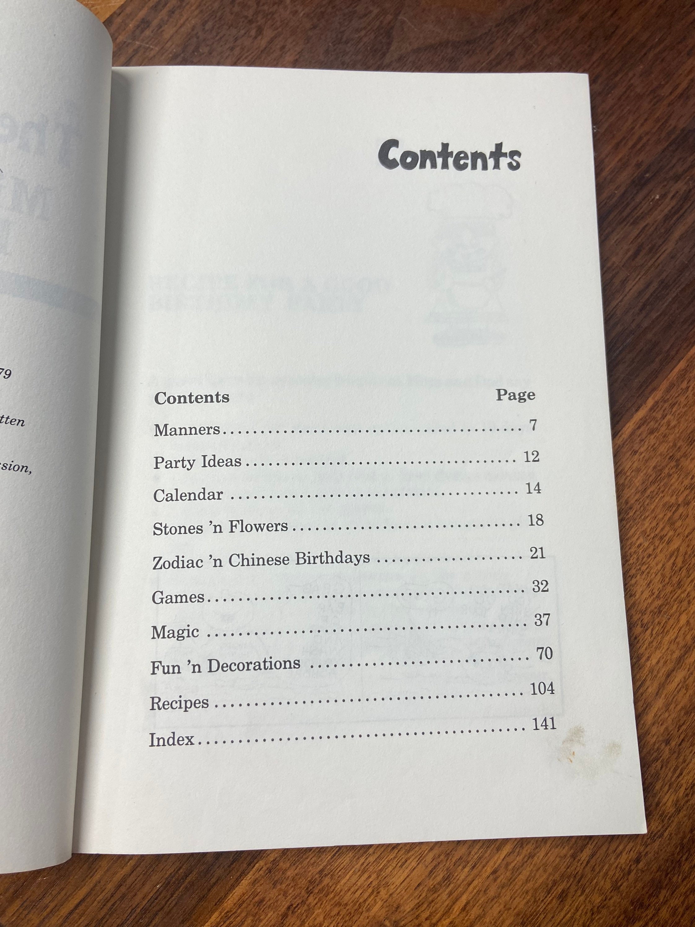 1979 the Mini Page mighty Funny Party Book by Betty Debman - Etsy