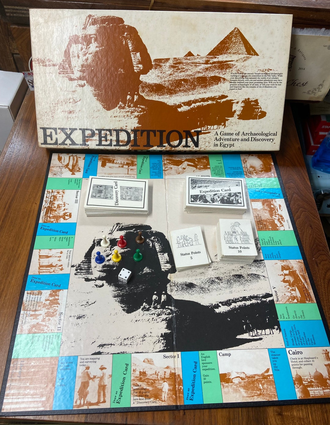 1980 Expedition Board Game by the Kirk Game Company - Etsy