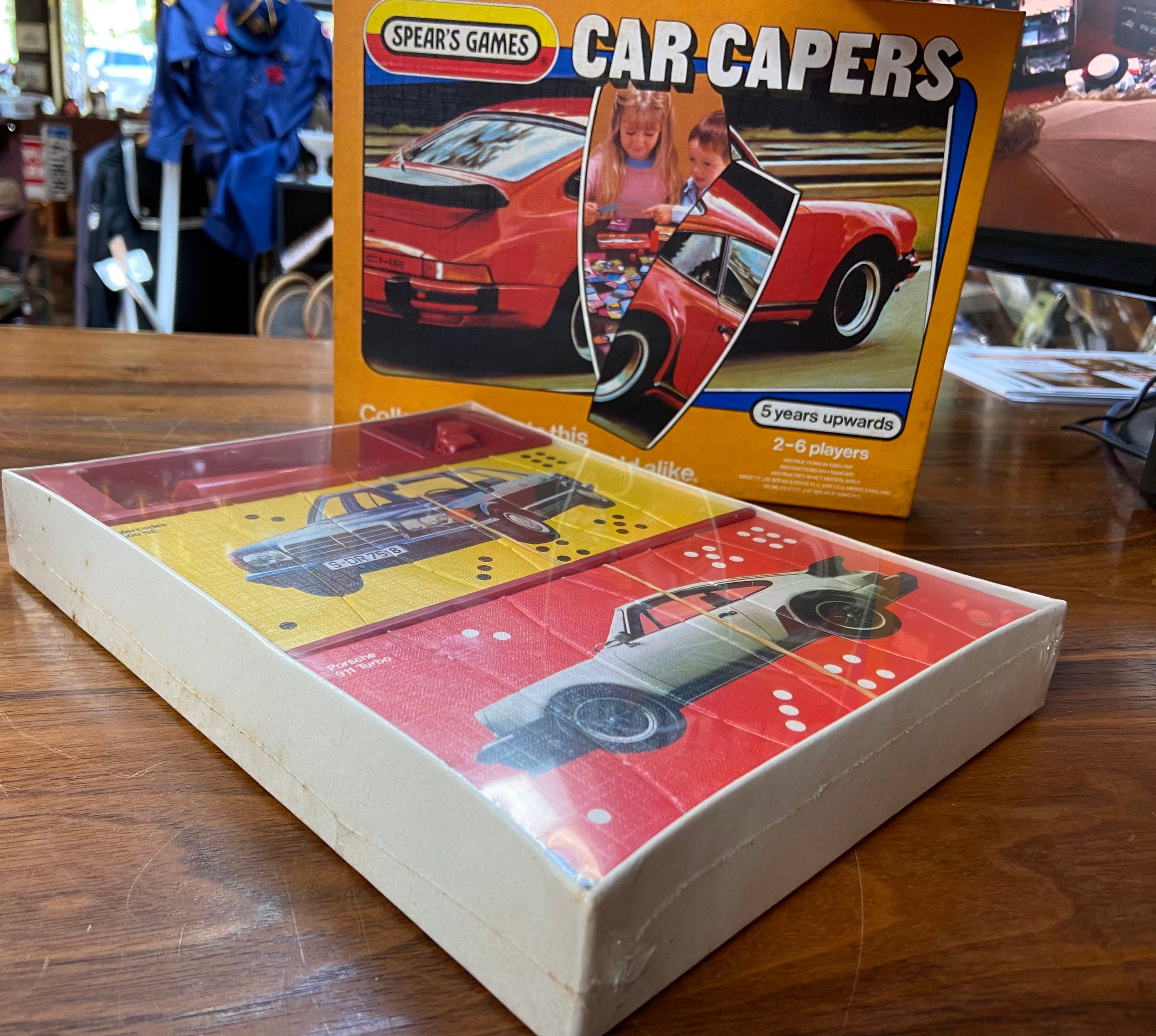 1984 Car Capers by Spears Games SEALED - Etsy