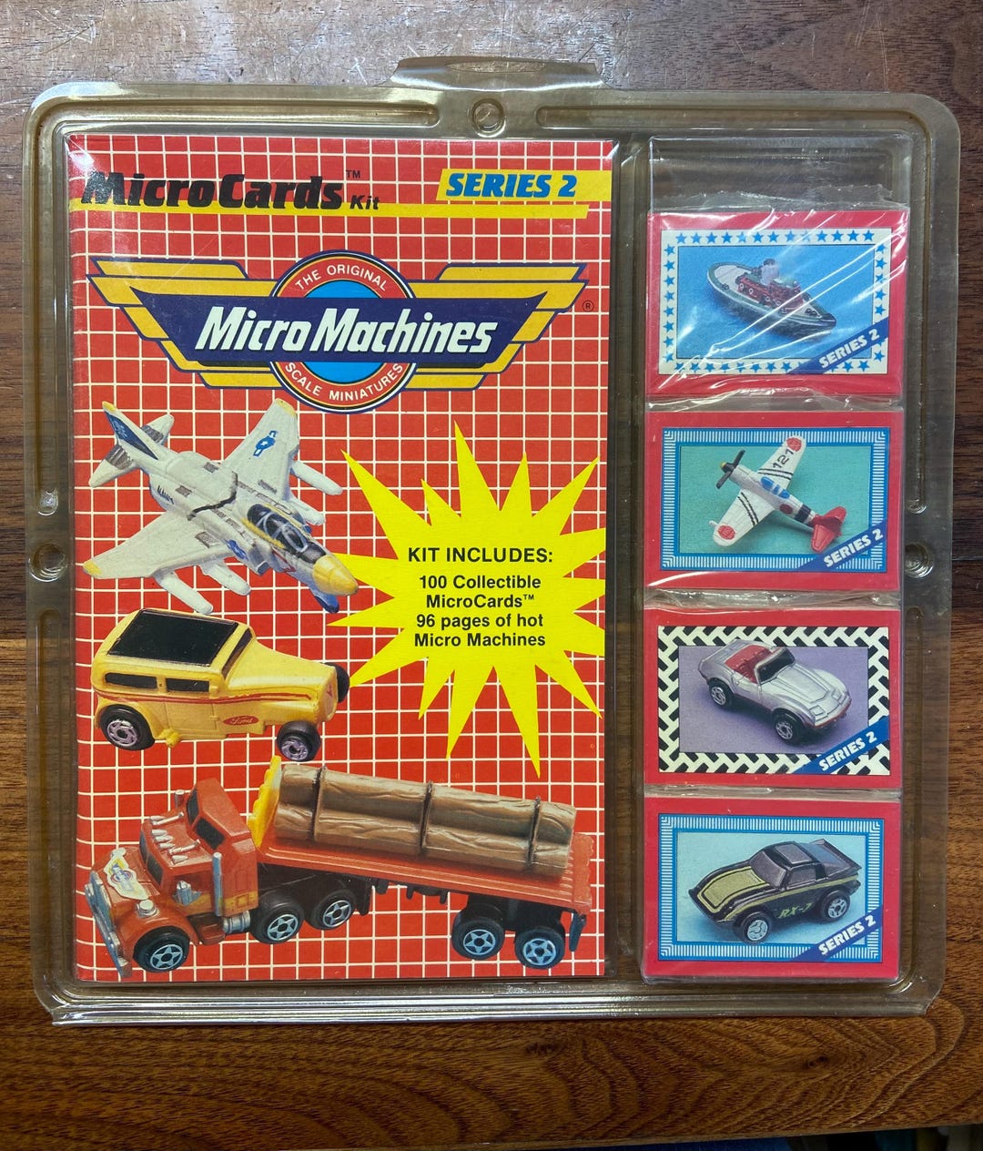 NOS Vintage Original 1989 Micro Machines Micro Cards Series1 & 2 ...