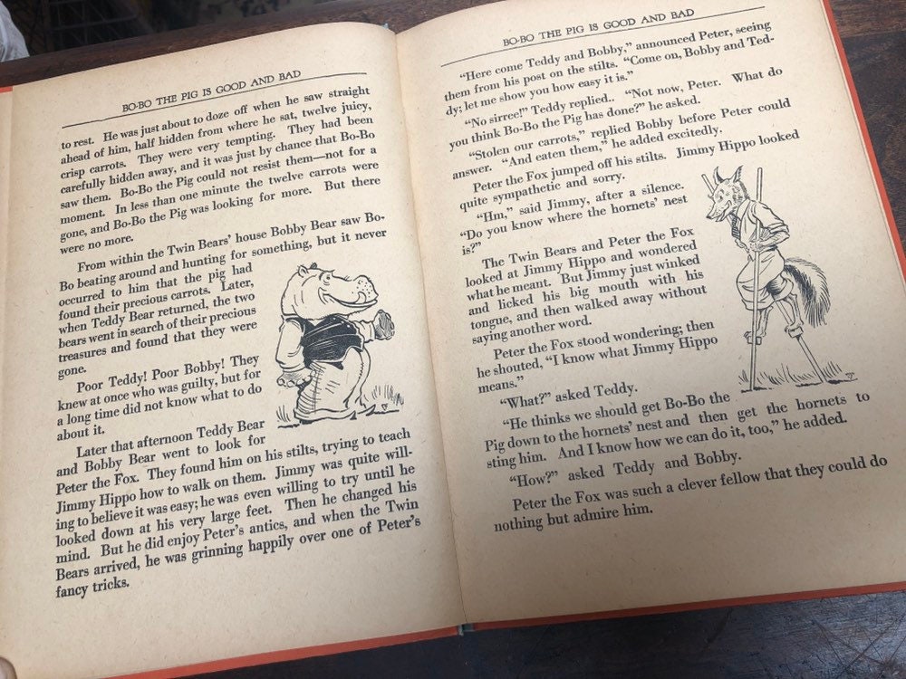 1928 Story Book for Boys and Girls - Etsy