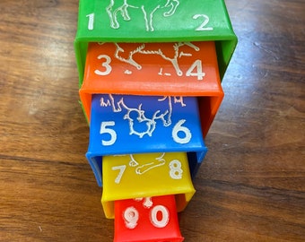 Graduated Blocks - Etsy