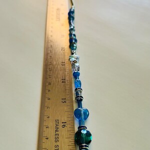 Light Blue Beaded Ceiling Fan Pull - Etsy