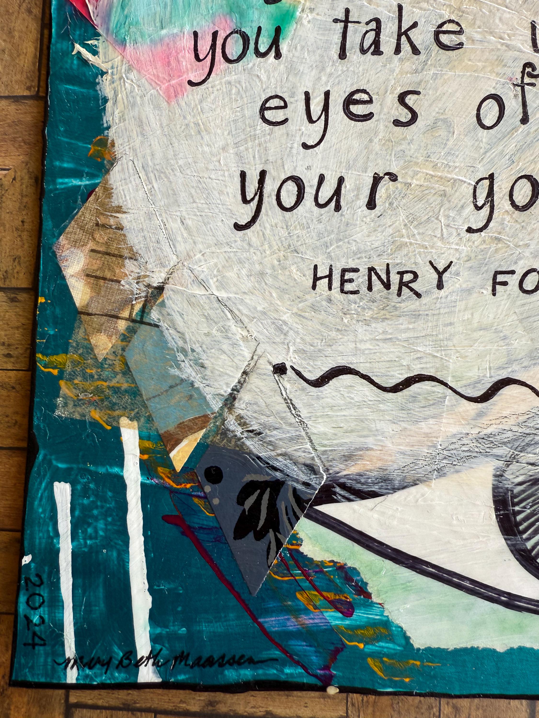Obstacles - Handmade Mixed Media Quote - Etsy