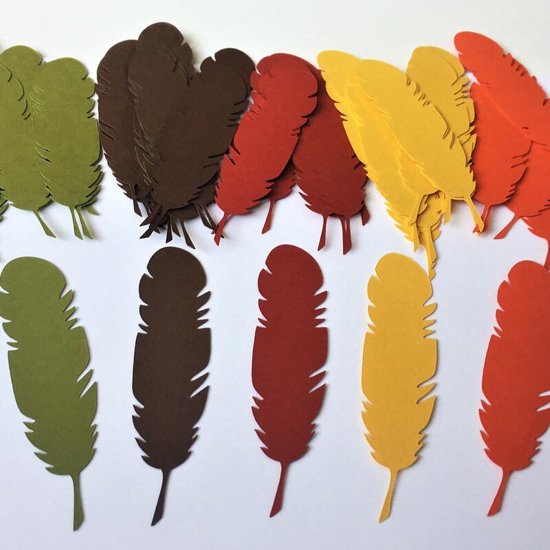 Feather Die Cut - Etsy