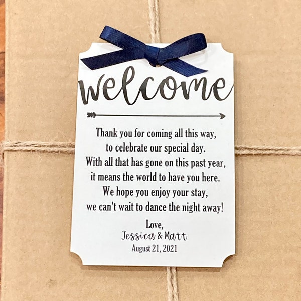 Welcome Cards for Hotel Guests - Etsy