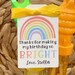 Thank You for Making My Birthday so Bright Tags, Kids Birthday Party ...