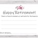Share a Memory Printable Cards, Retirement Party Memory Cards ...