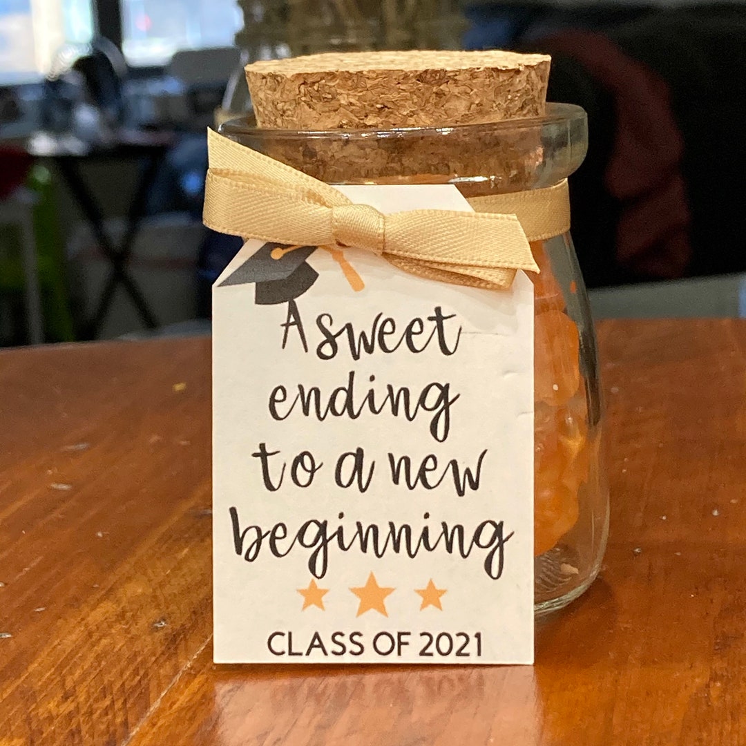 Happy Graduation Tags, A Sweet Ending to a New Beginning Tags ...