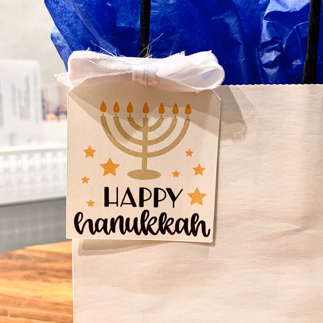 Hanukkah Tags, Happy Hanukkah Tags, Hanukkah Gift Tags, Listing for ...