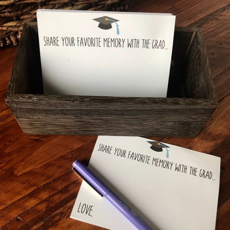Share Your Memory With the Grad Card, Leave a Memory Card, 2025 ...