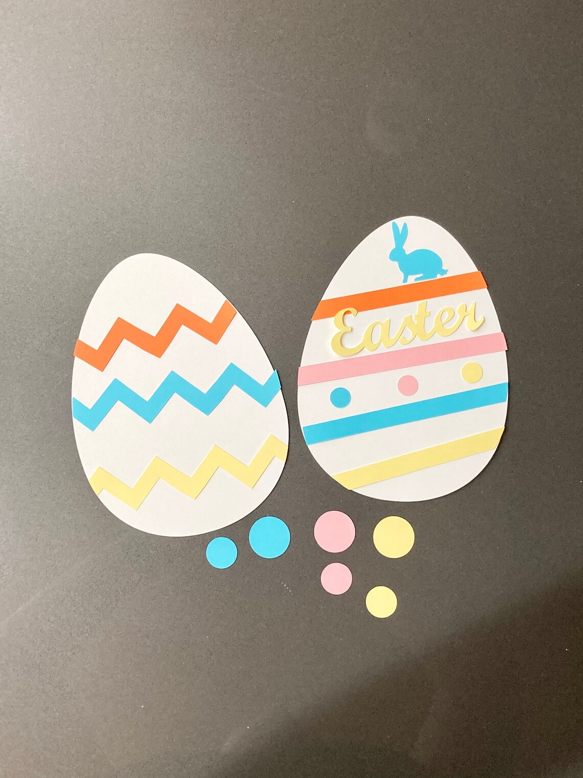 Easter Craft Kit for Kids, Paper Easter Egg Decorating Kit - Etsy