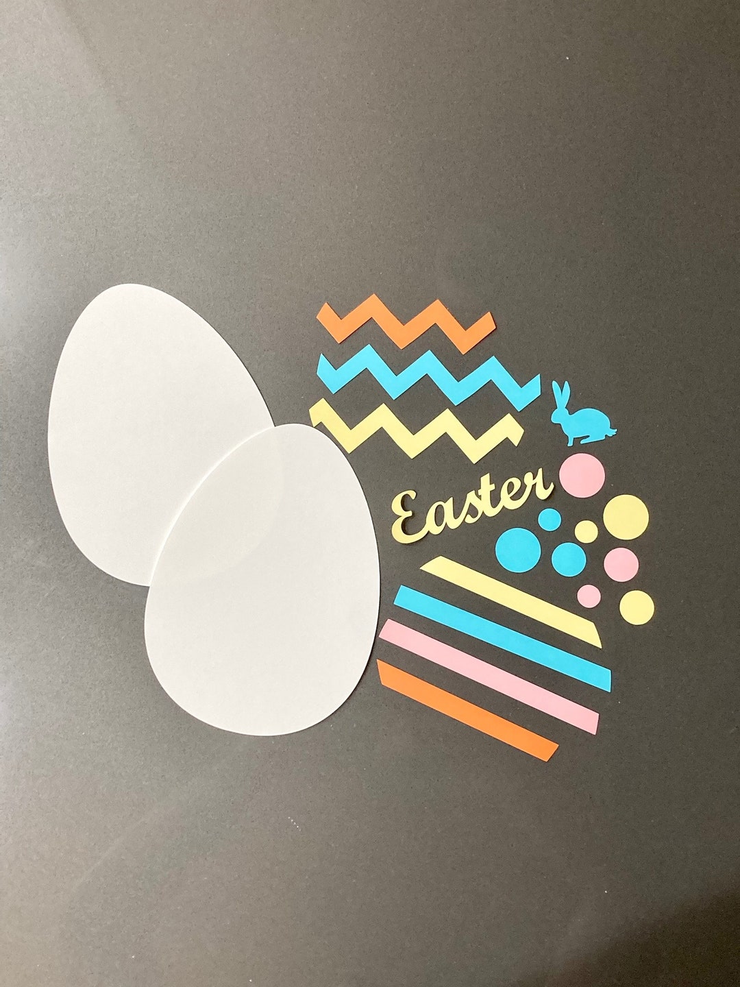 Easter Craft Kit for Kids, Paper Easter Egg Decorating Kit - Etsy