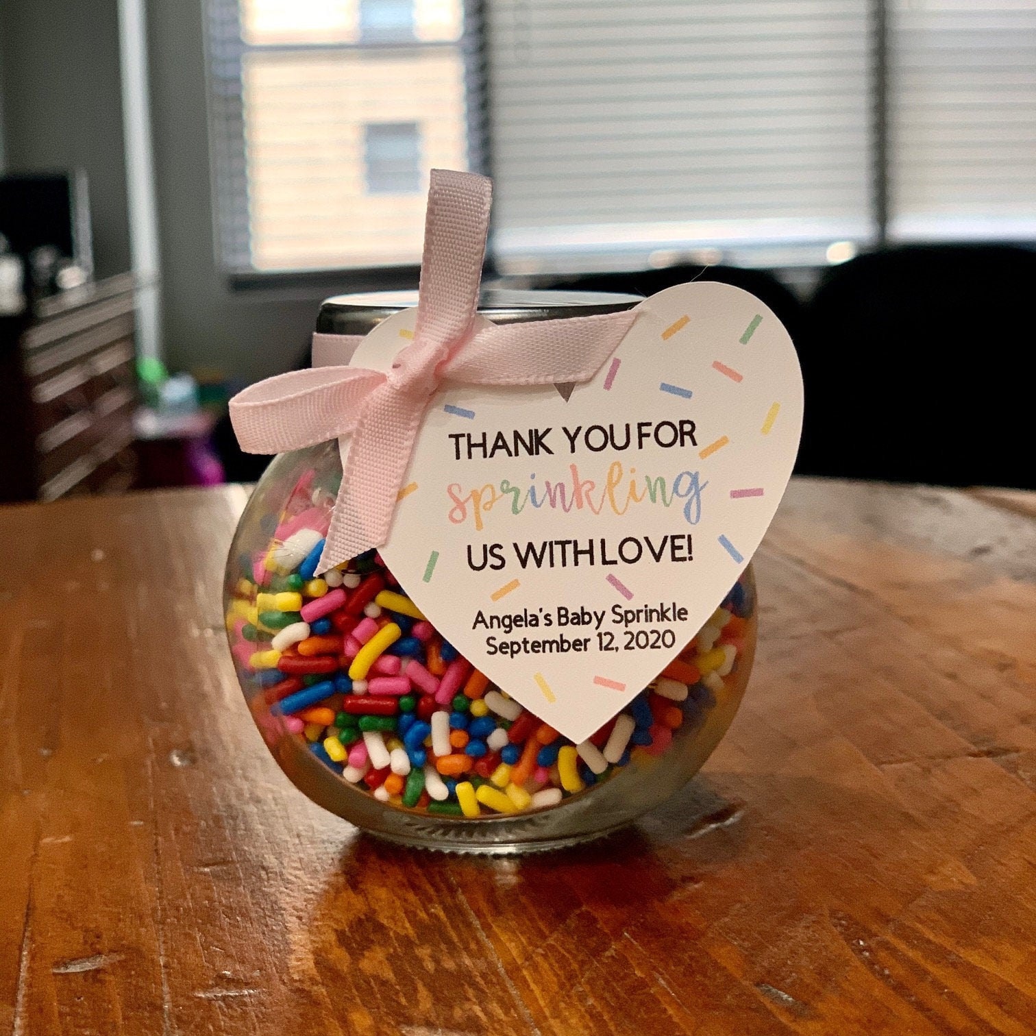 Thank You for Sprinkling Us With Love Tags 2 Wide - Etsy