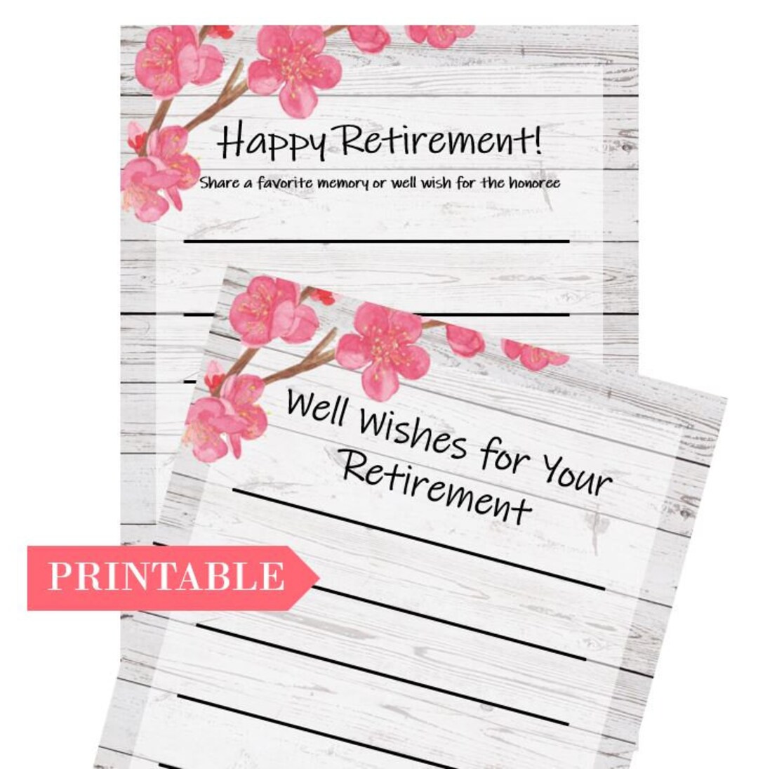 Retirement Advice + Memory Cards, Retirement Party Advice Cards ...