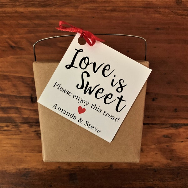 Love is Sweet Tags - Etsy