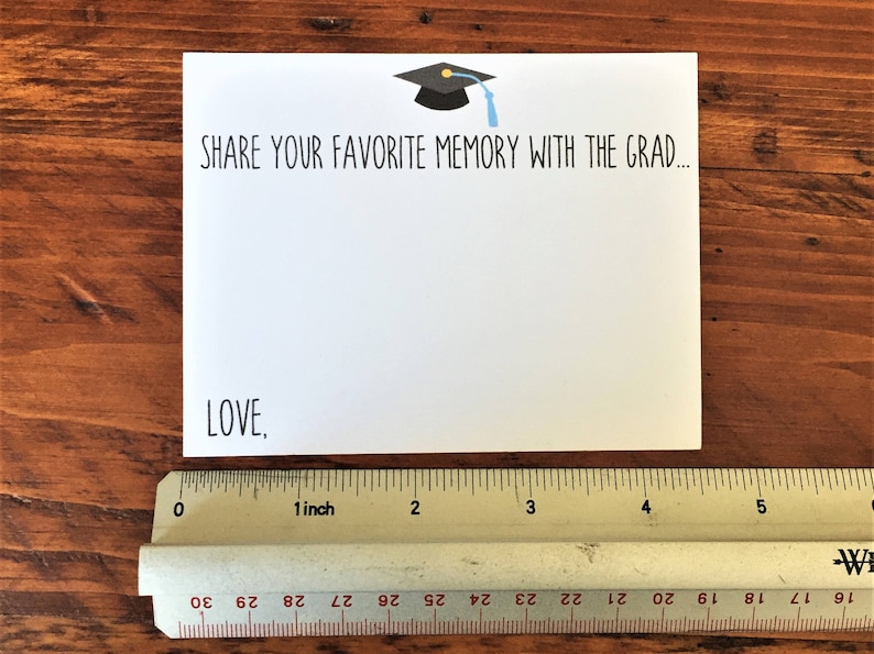 Share Your Memory With the Grad Card, Leave a Memory Card, 2025 ...