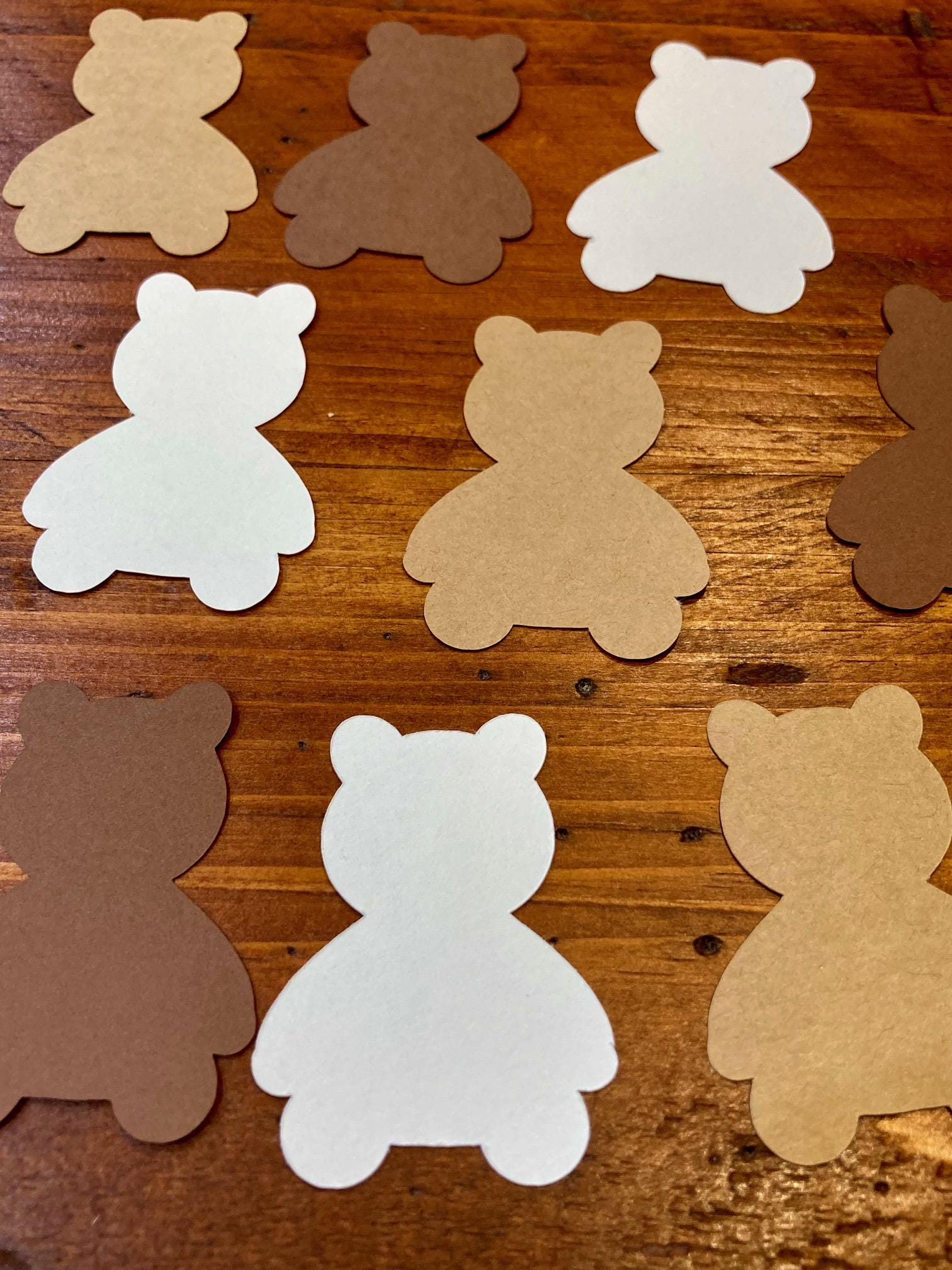 Teddy Bear Confetti, Teddy Bear Themed Baby Shower Table Decor - Etsy