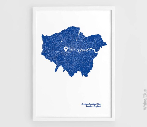 Chelsea England Map