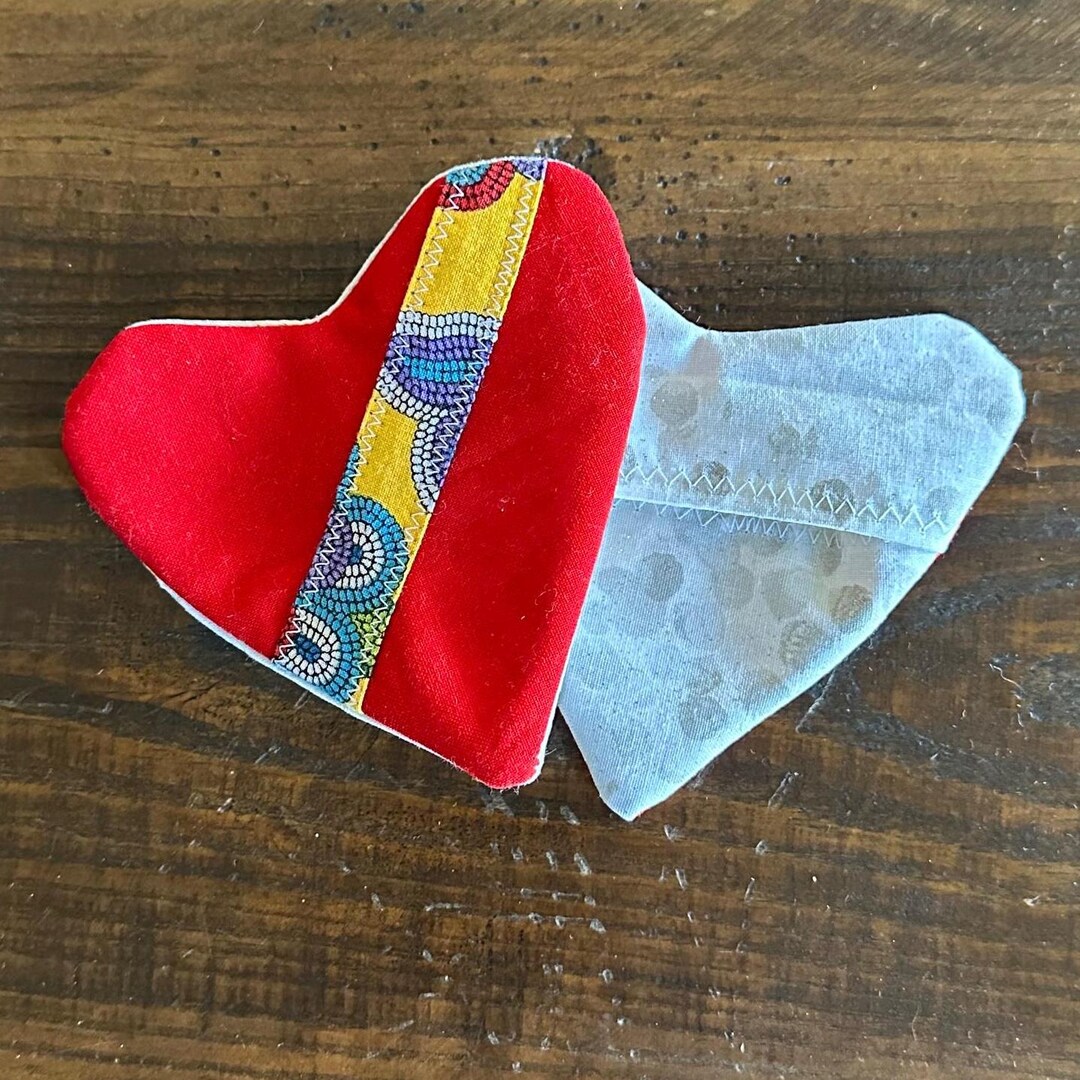 Native Valentine Heart Pouch - Etsy