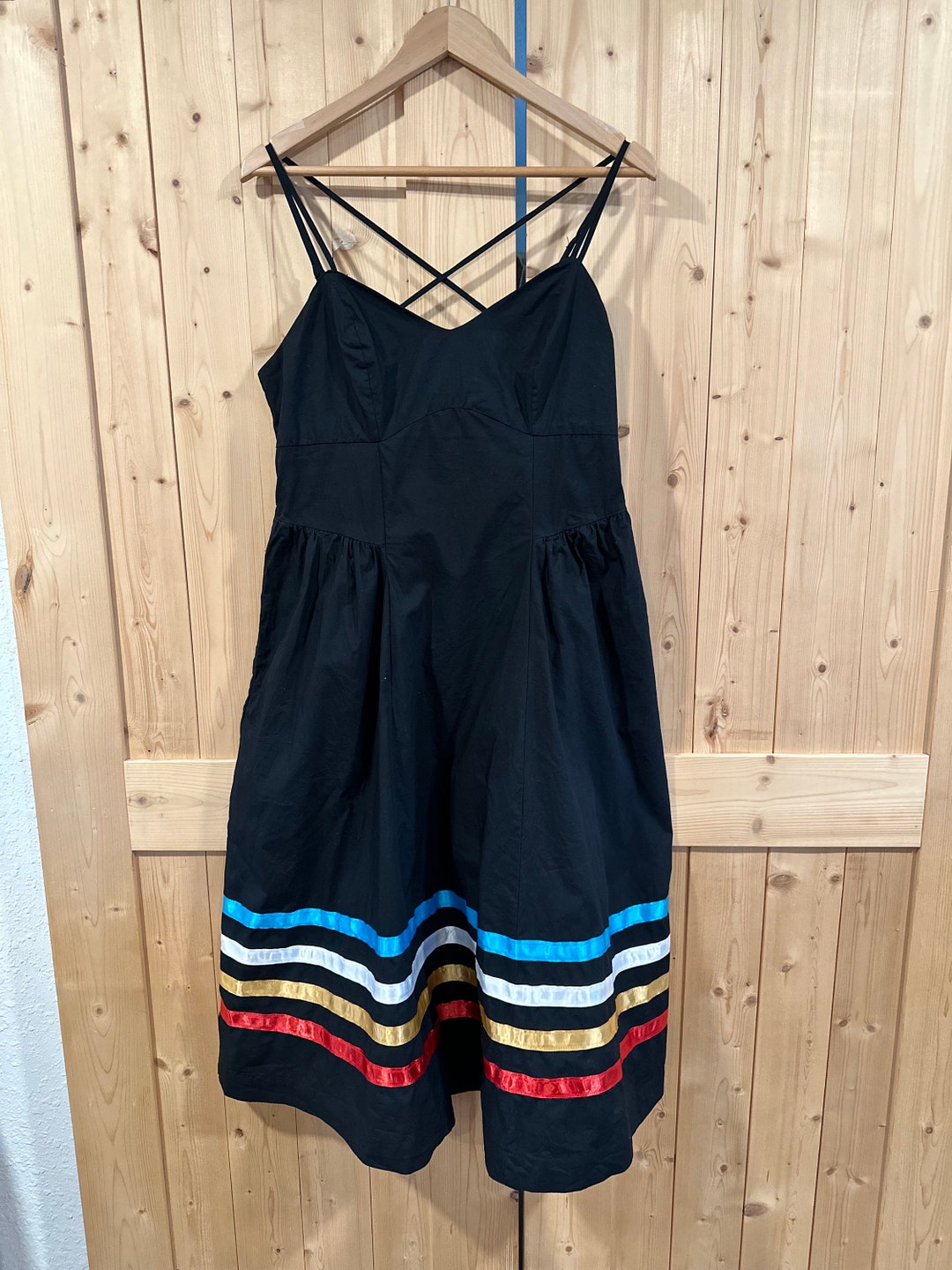 Native Ribbon Dress Size Large - Etsy