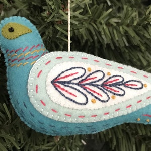 12 Days of Christmas 2 Turtle Dove Ornament - Etsy