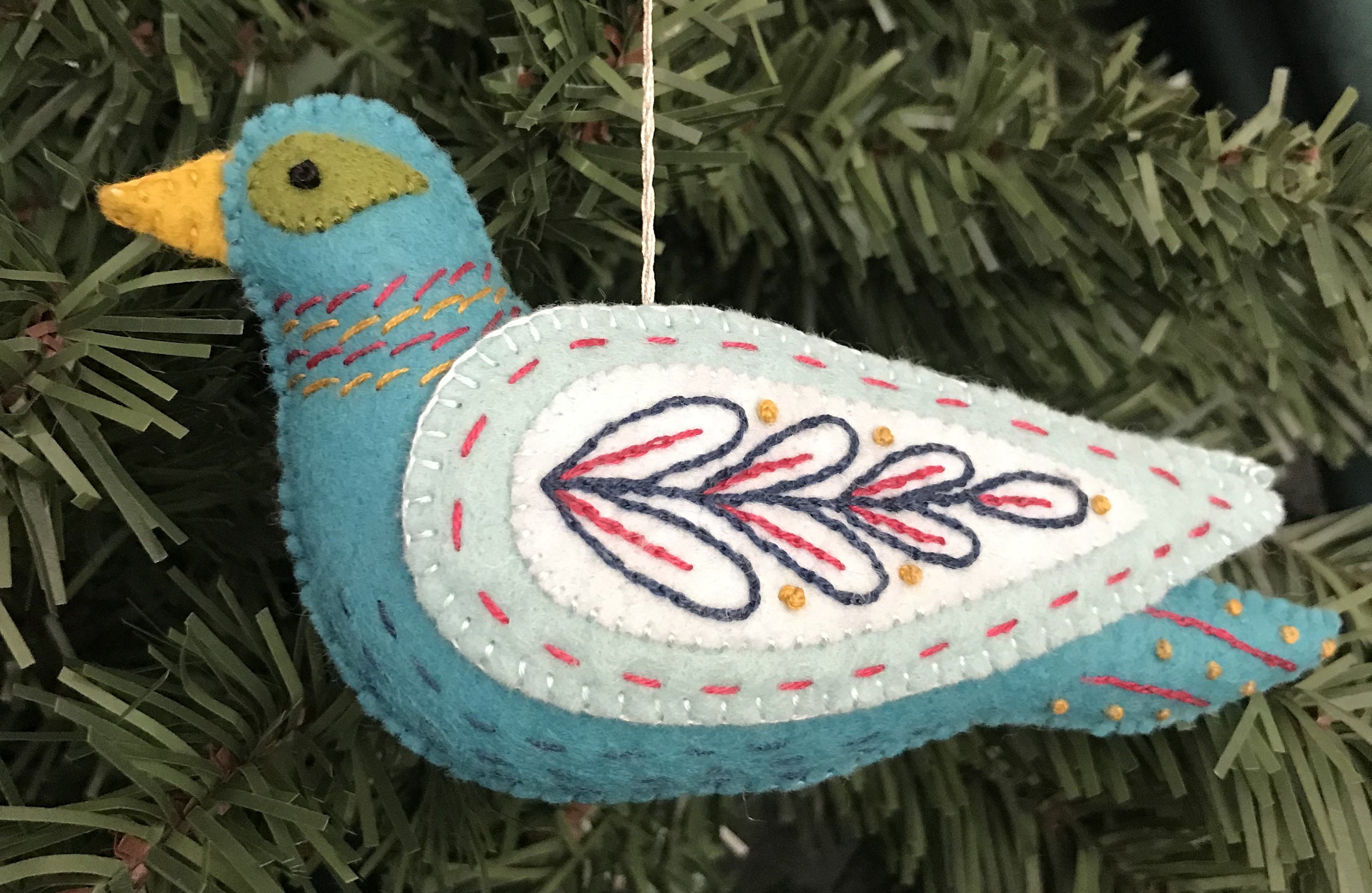12 Days of Christmas 2 Turtle Dove Ornament - Etsy