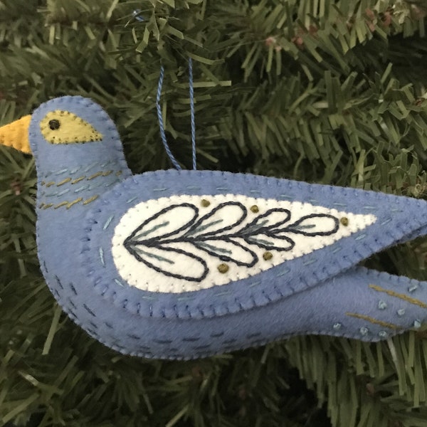 Turtle Dove Ornament - Etsy
