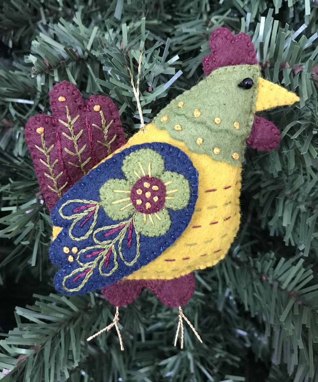 12 Days of Christmas 3 French Hen - Etsy