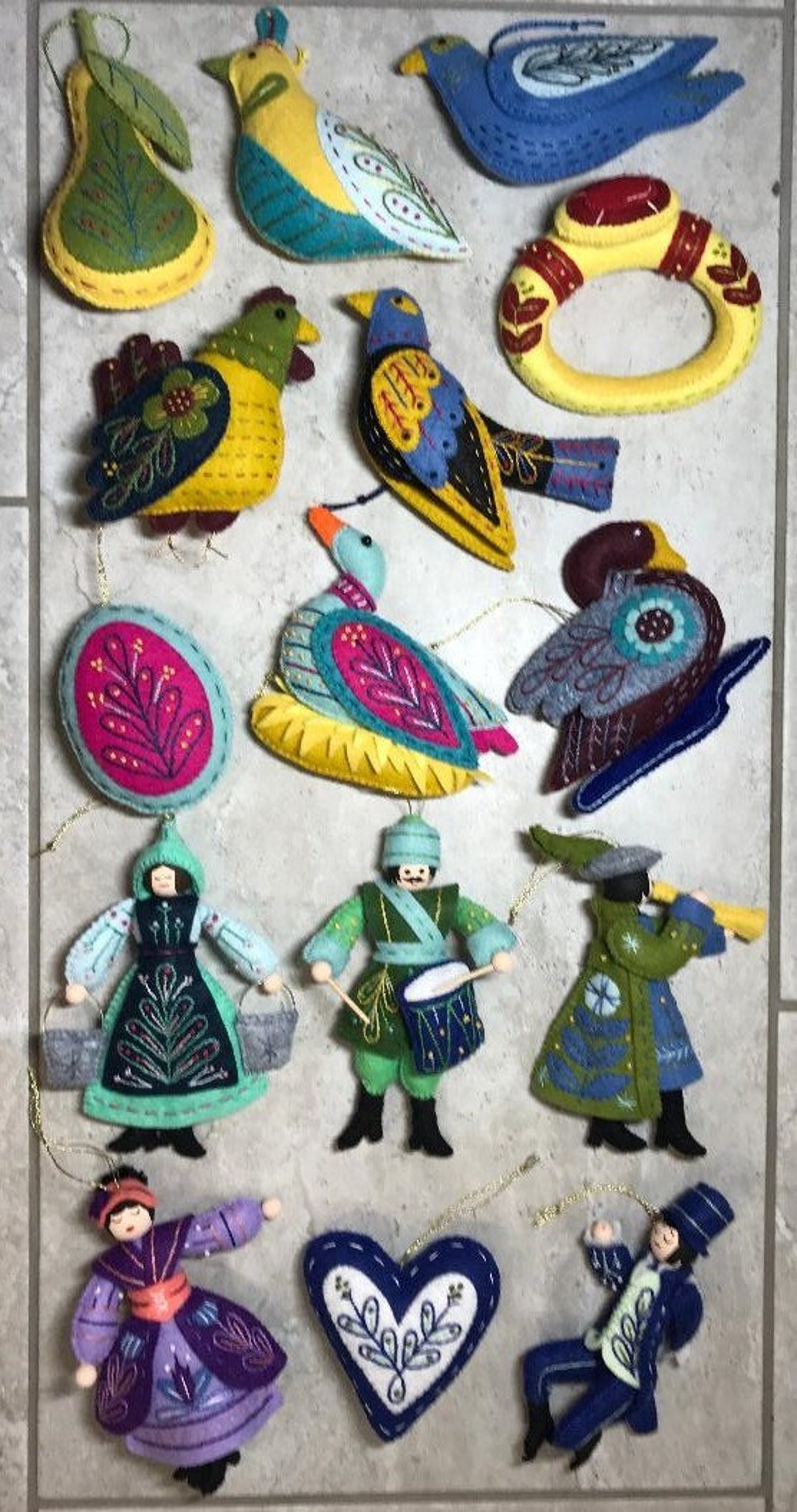 12 Days of Christmas Complete Set - Etsy Canada