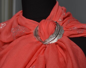 12 Art Deco Scarf Ring | Etsy