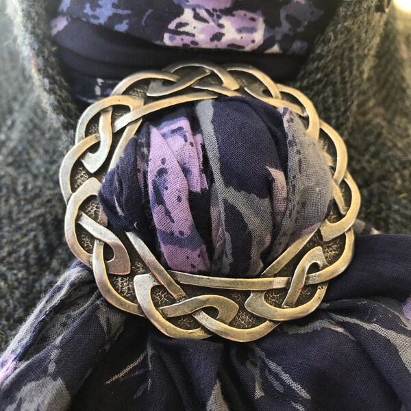 Celtic Scarf Pin - Etsy