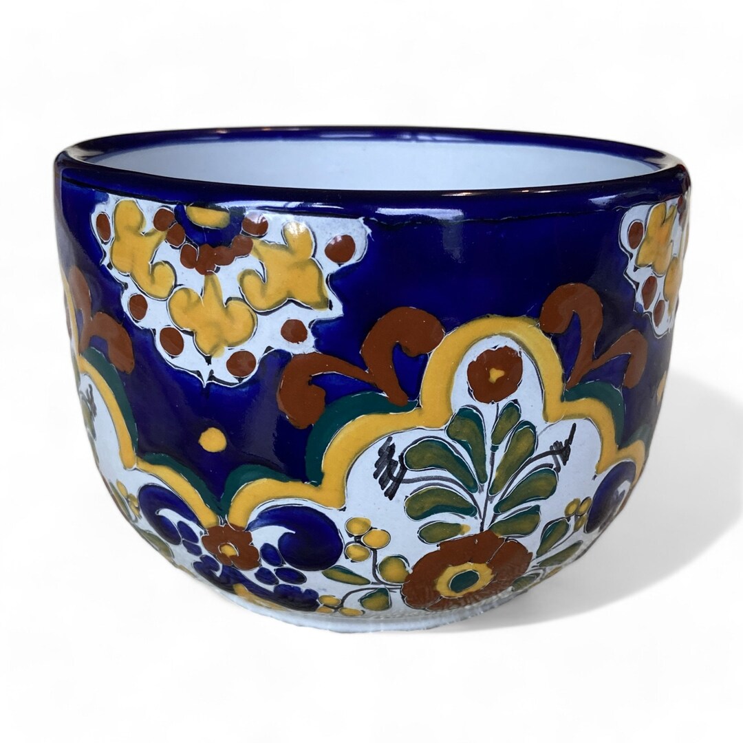 Greek Folk Art, Decorative Fish Art, Colorful Tureen Soup Bowl ...