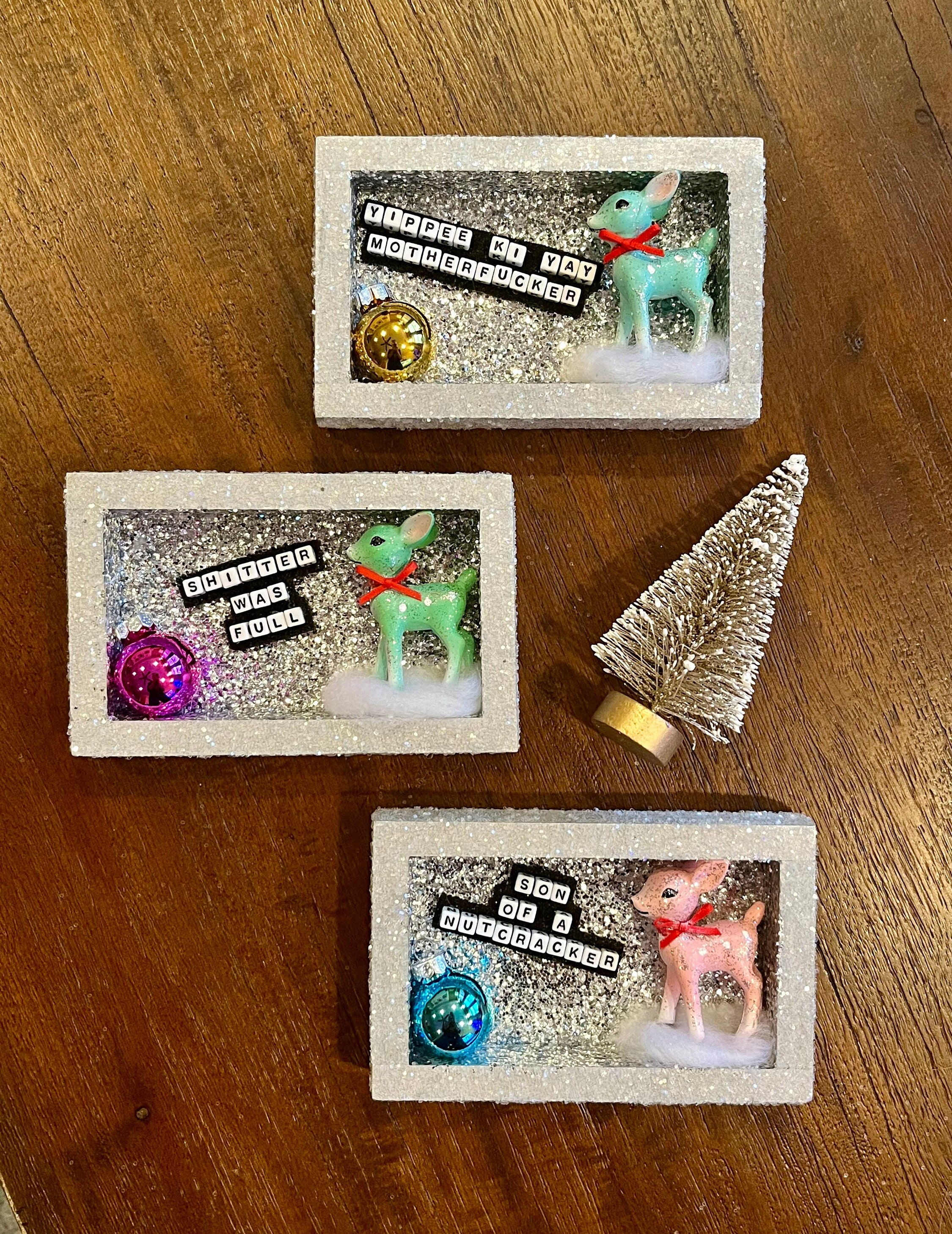 Yippee Ki Yay Miniature Shadowbox Die Hard Christmas Gift - Etsy