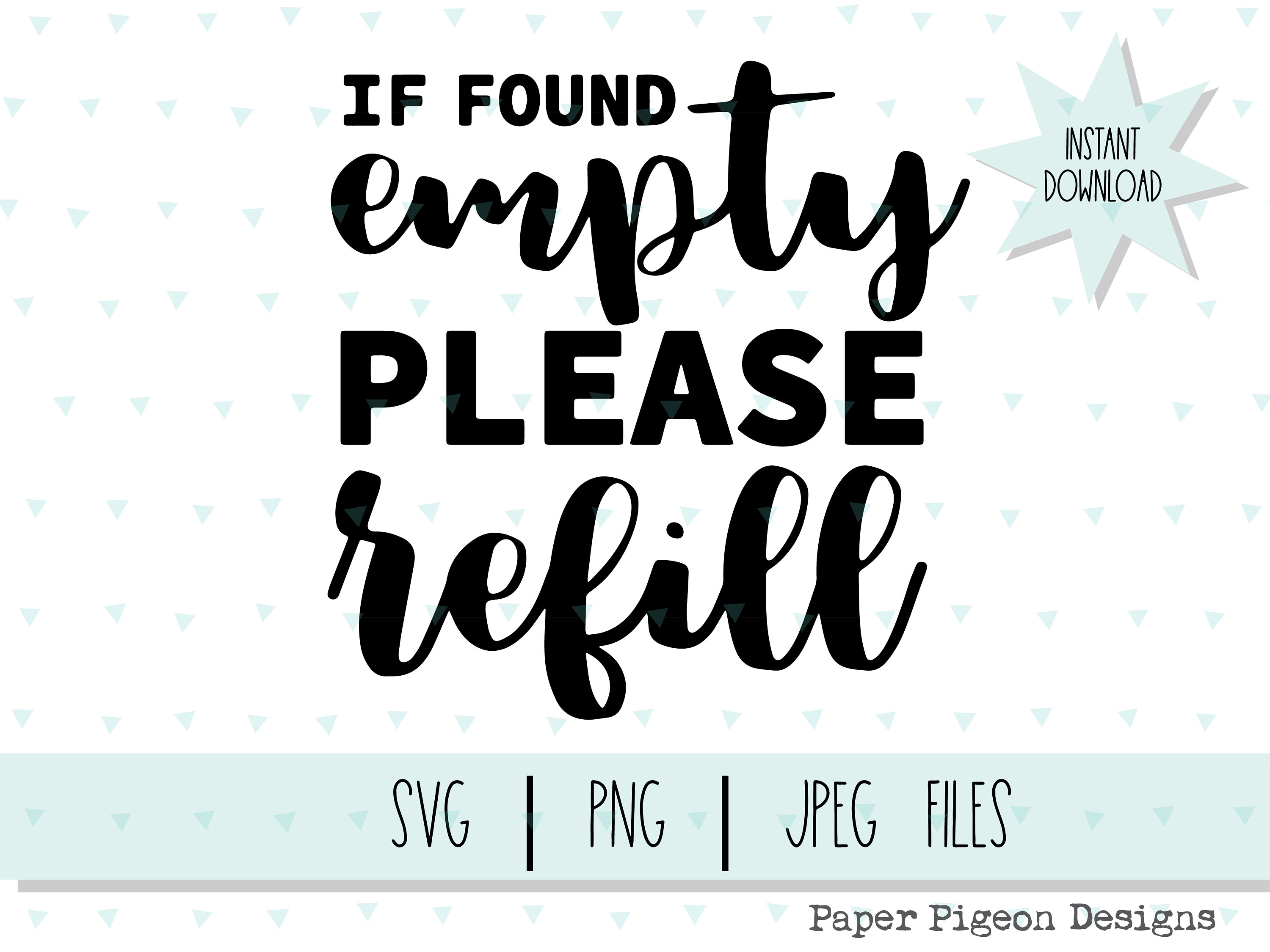 If found empty please refill SVG Cut File Funny wine tumbler | Etsy