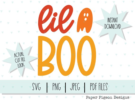 Lil Boo Svg-sublimation File-cricut Cut File-lil Boo Cute - Etsy
