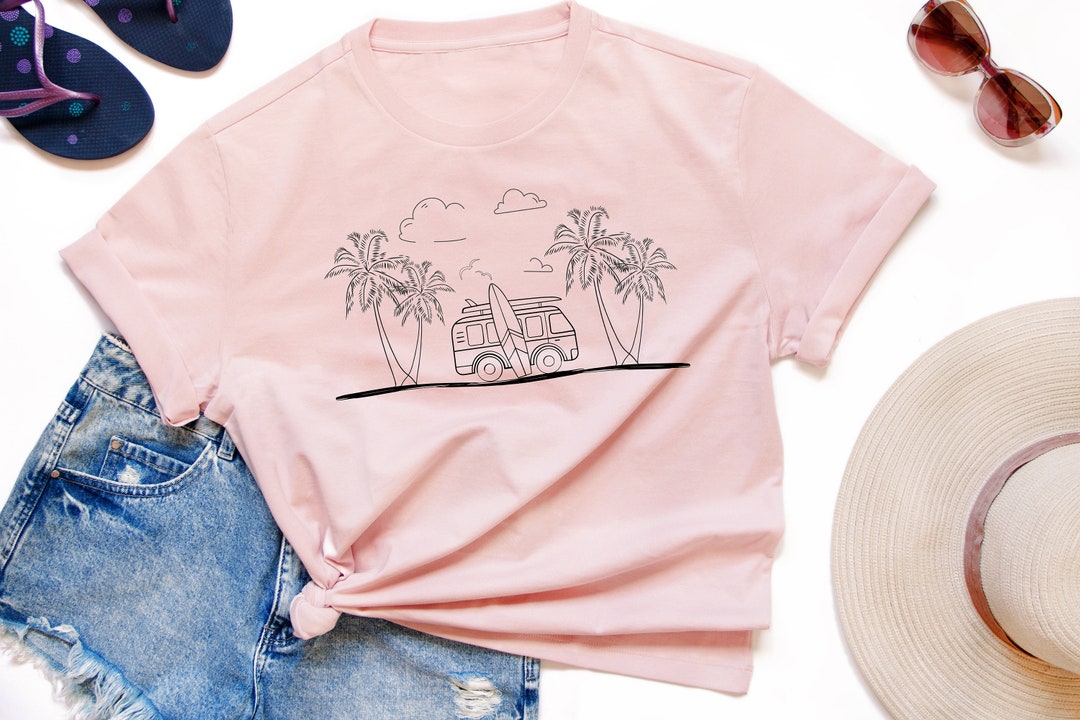 VW Van Surf PNG for Sublimation VW Surf Van Jpg Surf Volkswagen Clip ...