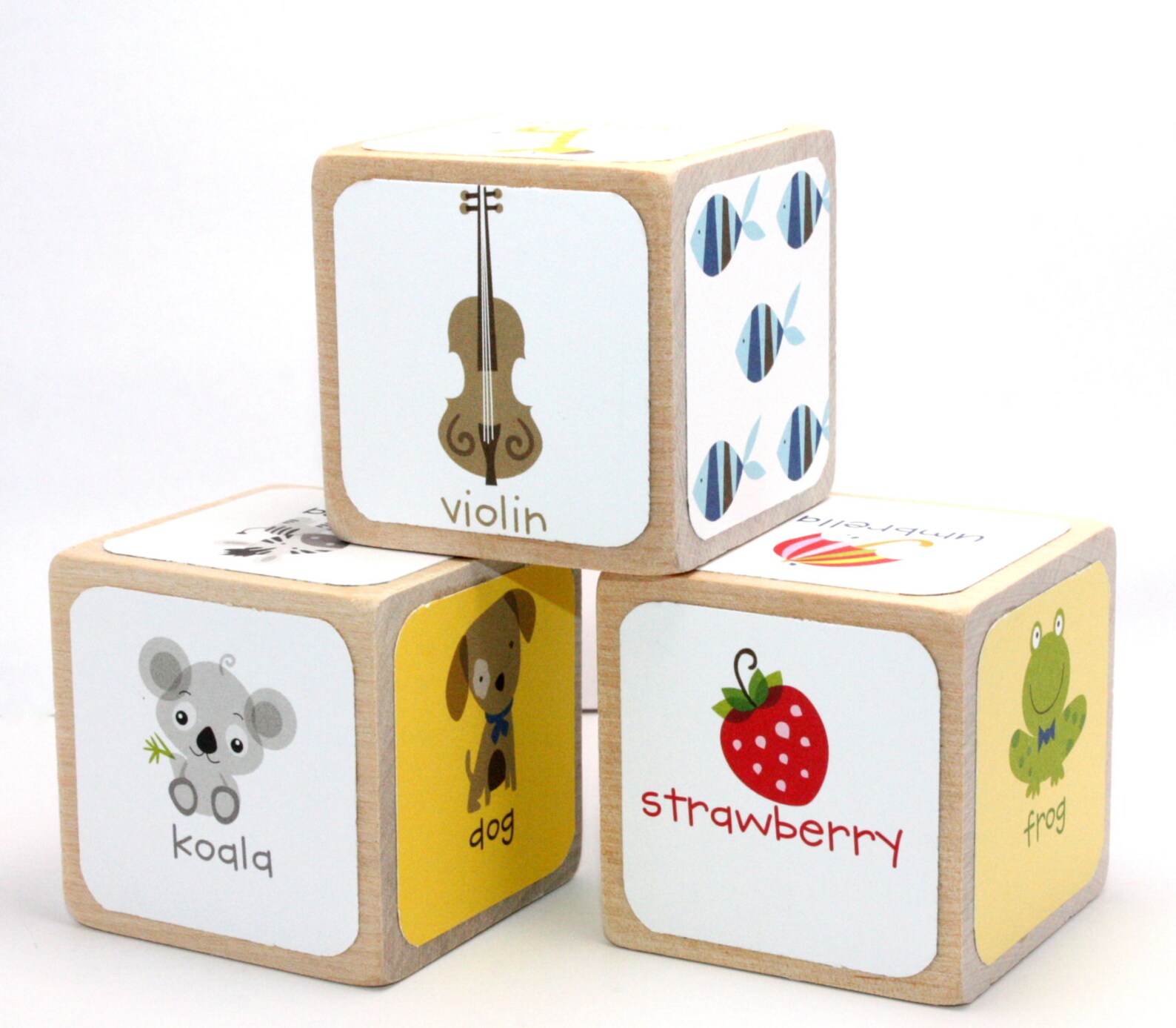 Alphabet Blocks Wood Blocks Baby Blocks Shower - Etsy