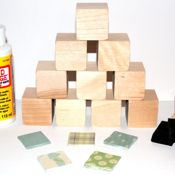 Wooden Blocks Craft - Etsy